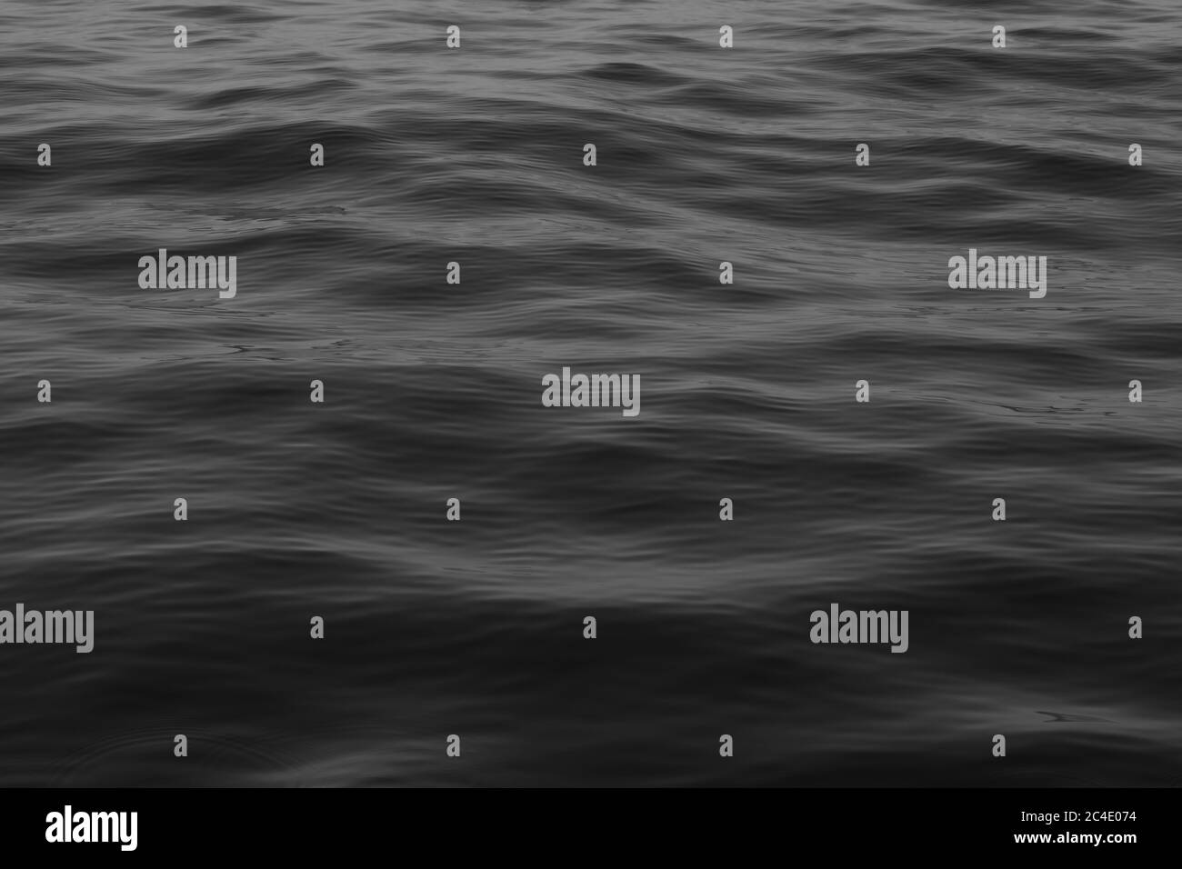 Smooth calm sea water surface Black and White Stock Photos & Images - Alamy