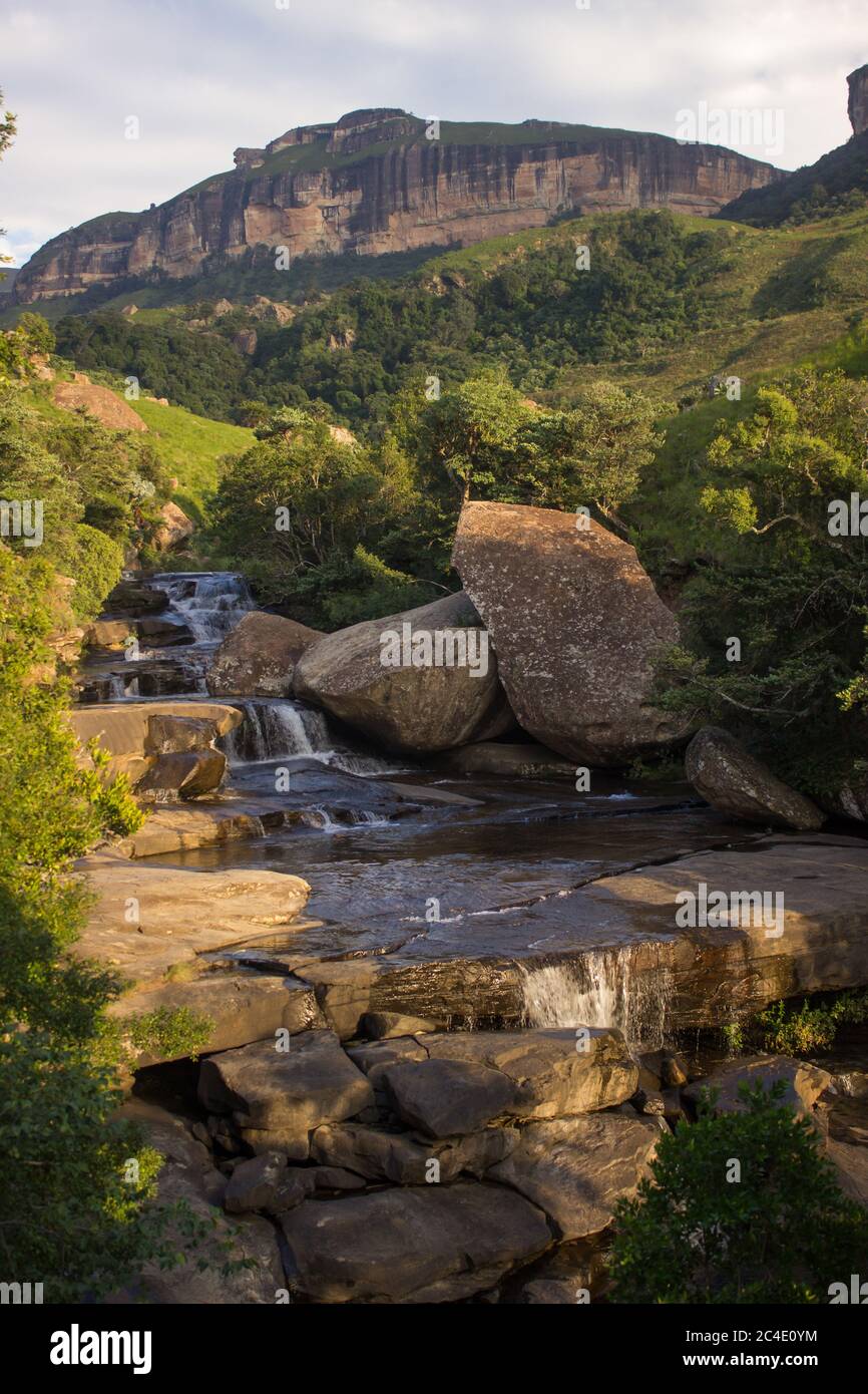 Waterfall In The Drakensberg High Resolution Stock Photography and ...