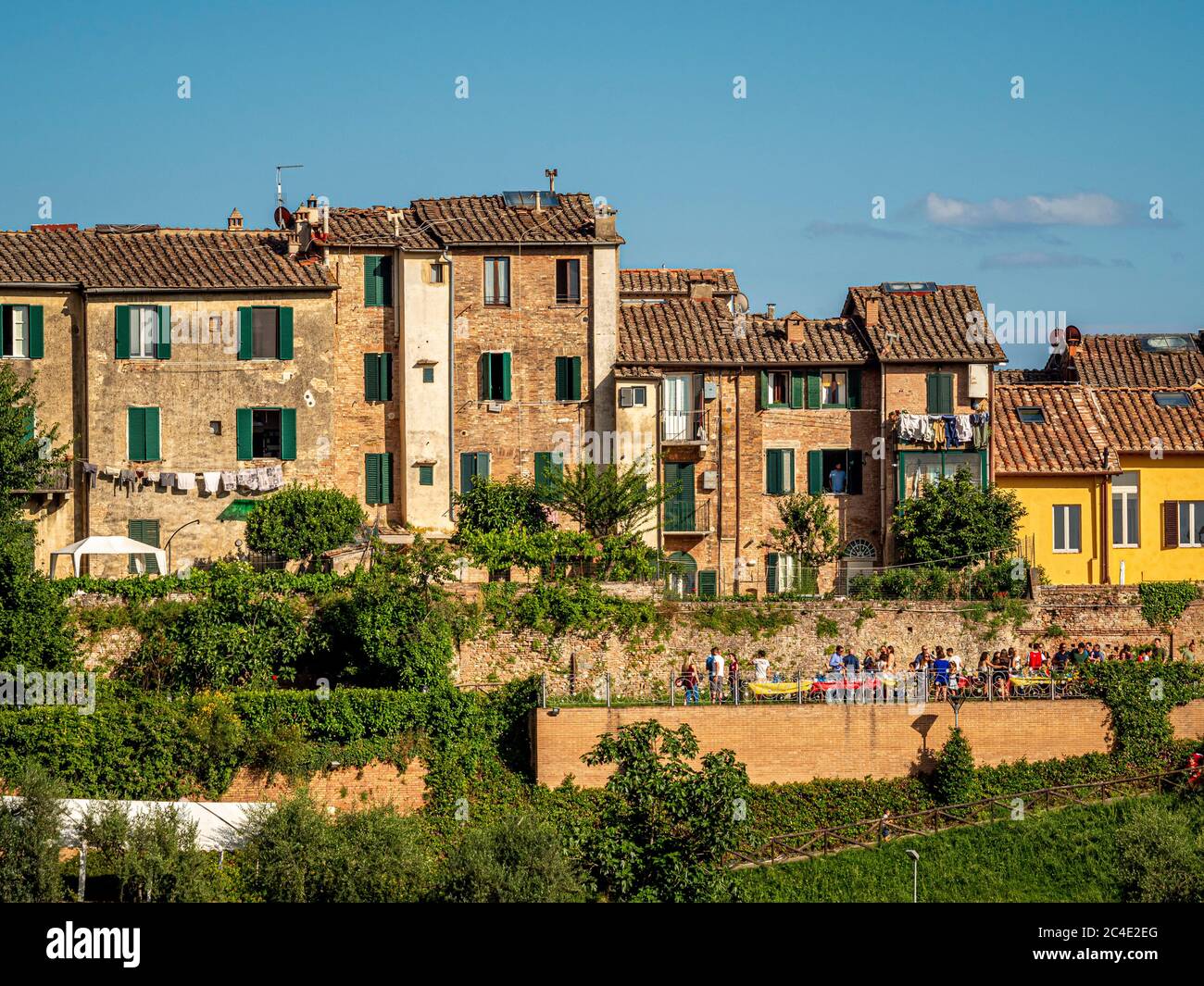 People sunny terrace hi-res stock photography and images - Alamy
