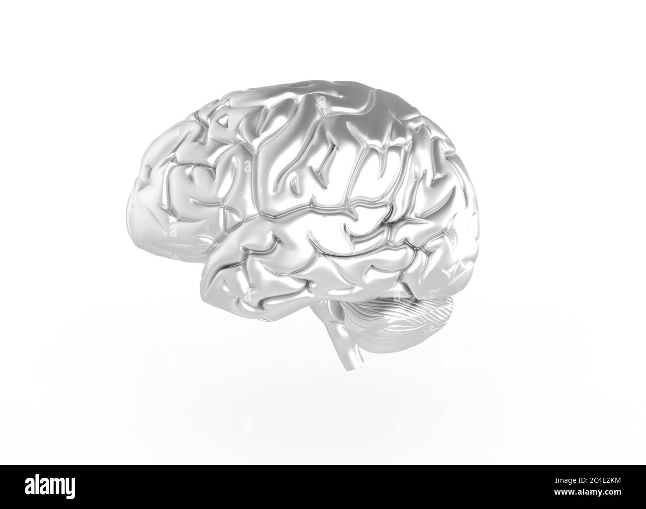 Human brain art gold Black and White Stock Photos & Images - Alamy