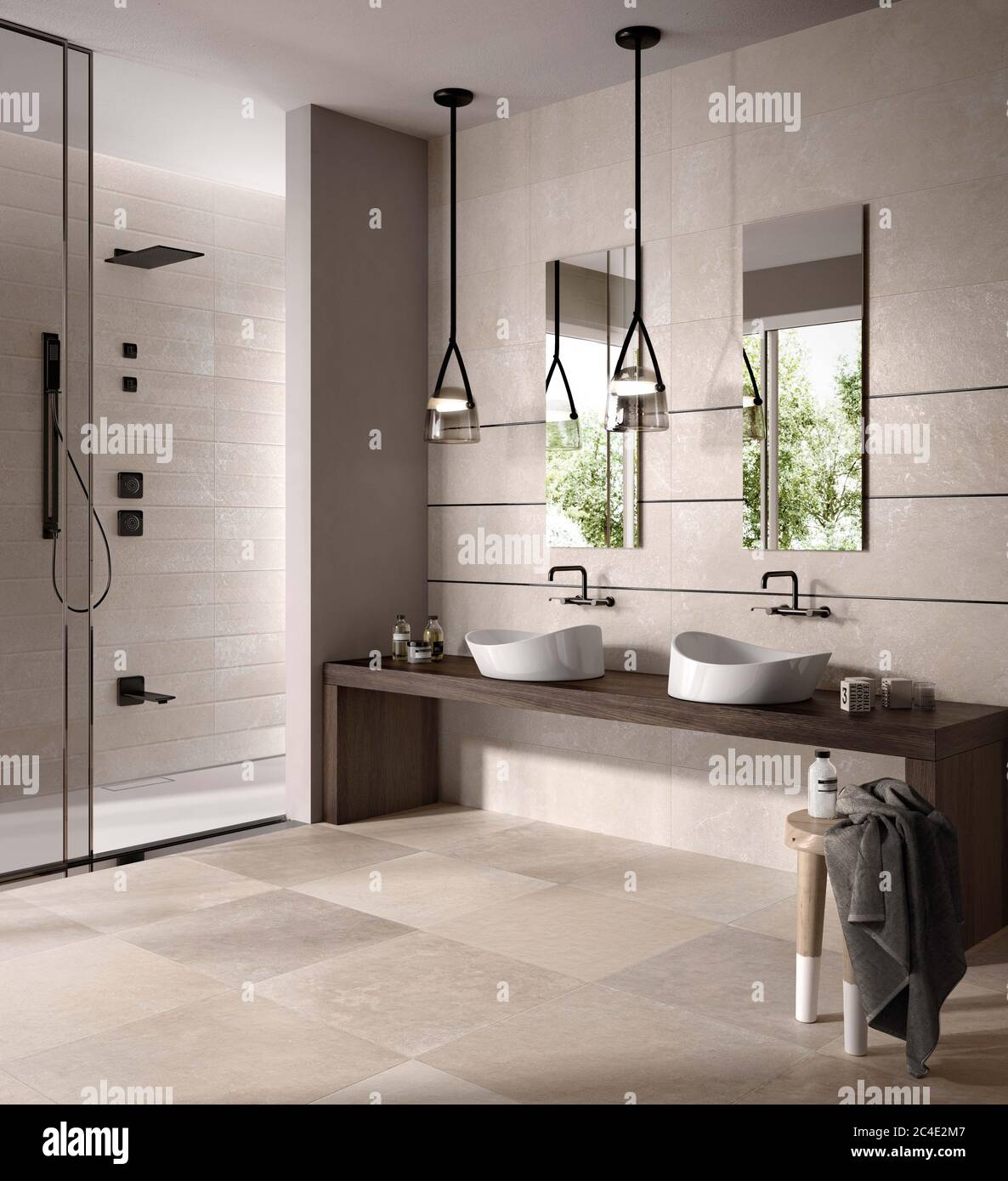 Cream Tiles Bathroom Ideas 966 Beige Tile Bathroom Stock Photos,