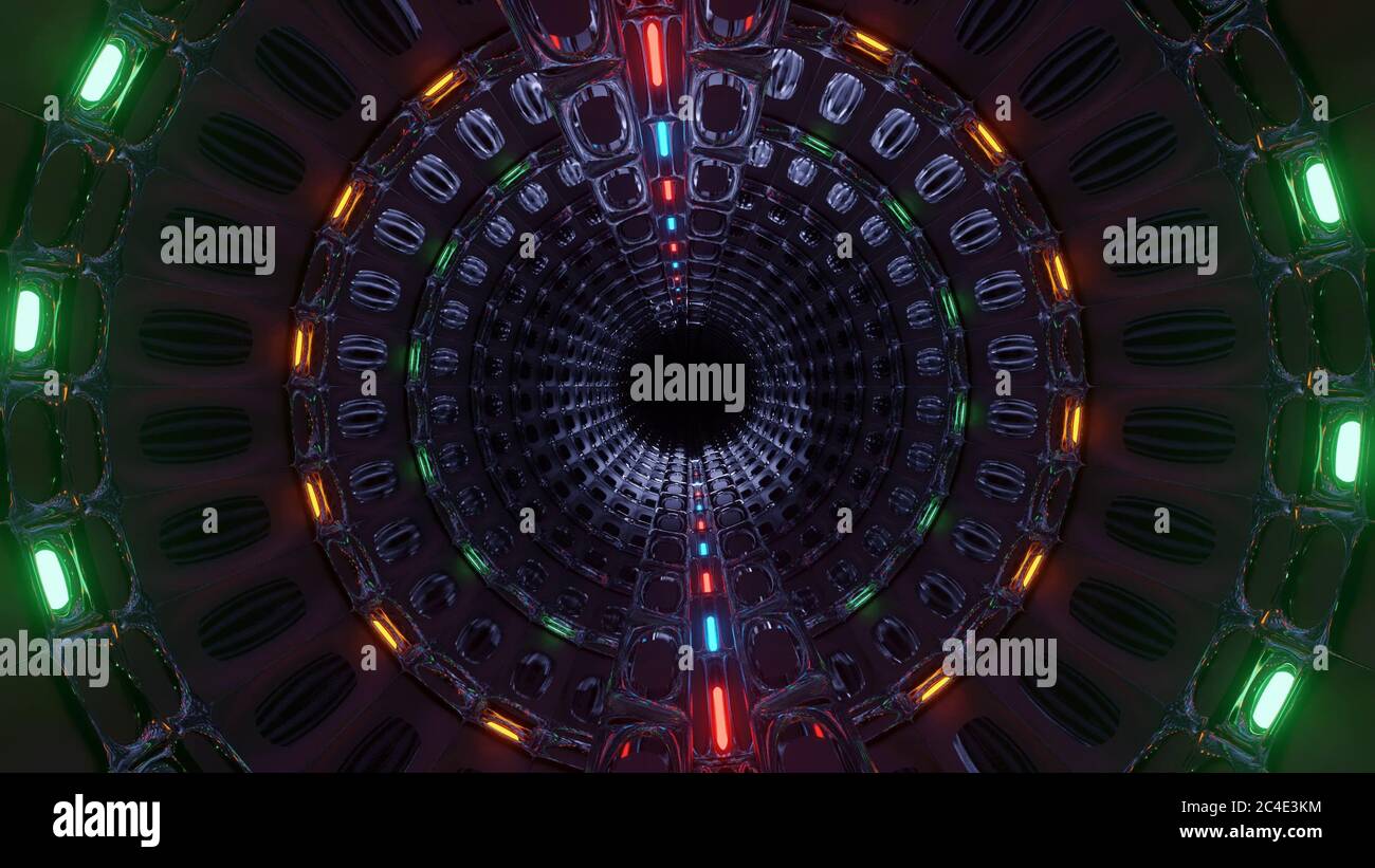 Cosmic background of a 3D rendering of colorful lights - perfect for a ...