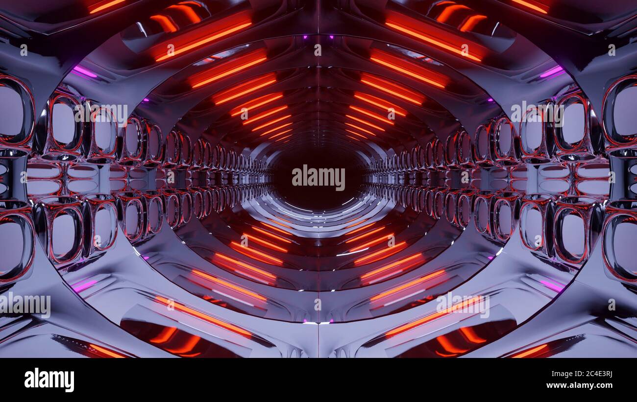 Cosmic background of a 3D rendering of red and grey lights - perfect ...