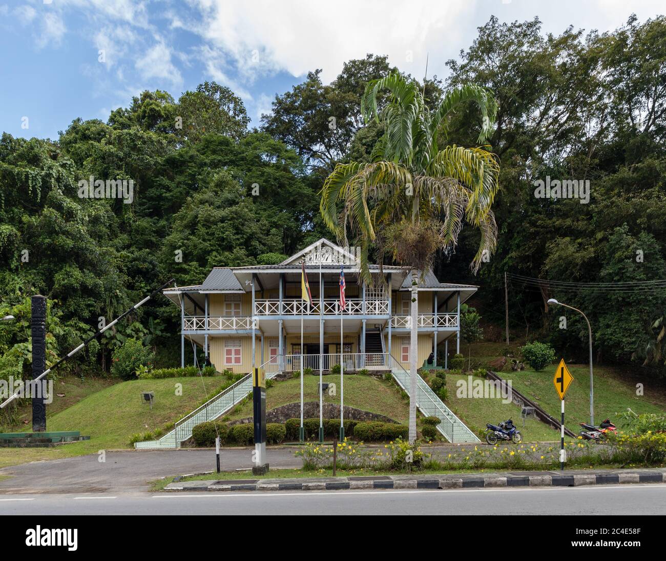 Limbang, Sarawak, Malaysia: Limbang Regional Museum, located in a fort ...