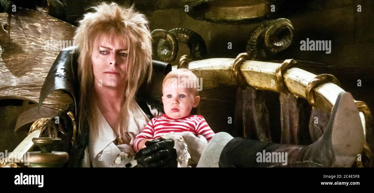 USA. David Bowie in ©TriStar Pictures film: Labyrinth (1986). Plot ...