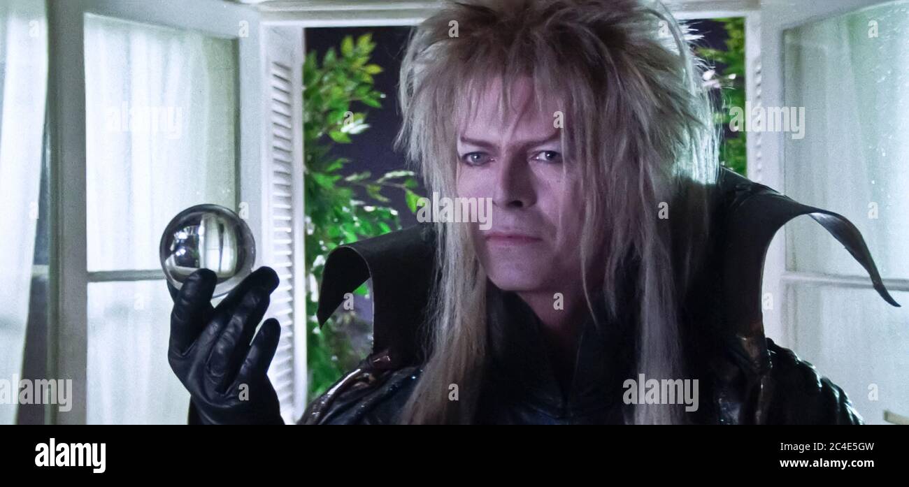 USA. David Bowie in ©TriStar Pictures film: Labyrinth (1986). Plot ...