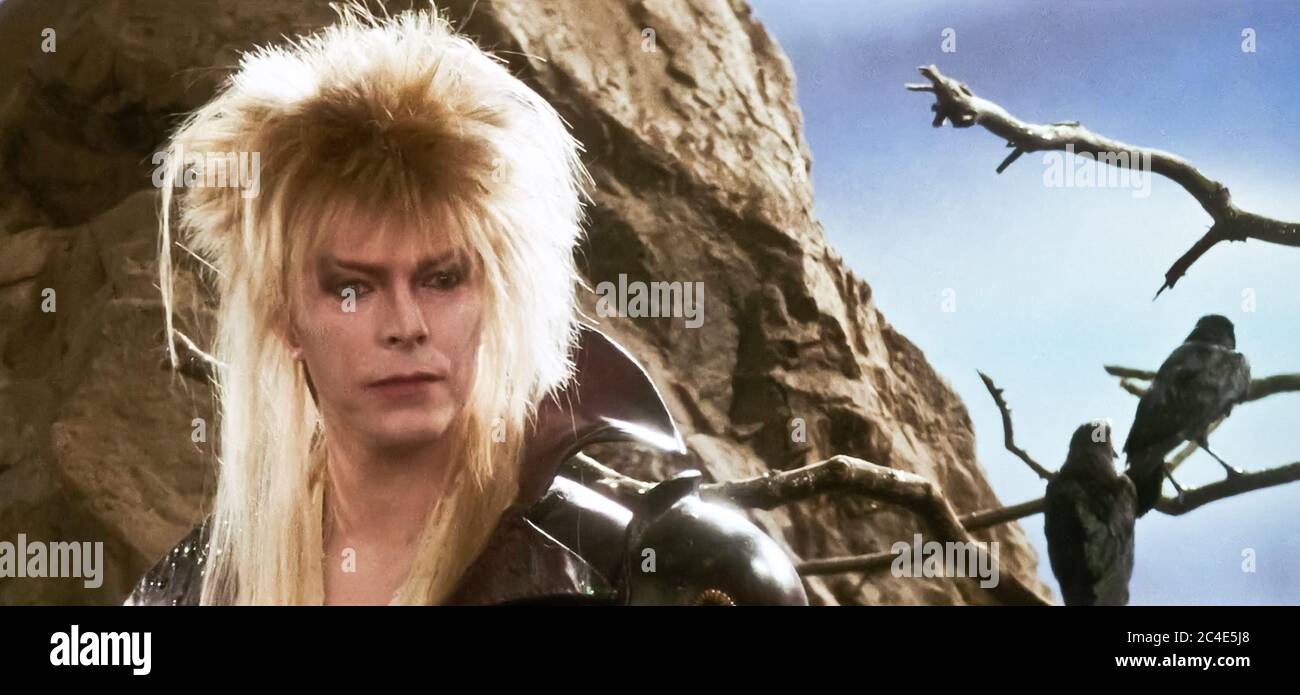 USA. David Bowie in ©TriStar Pictures film: Labyrinth (1986). Plot ...