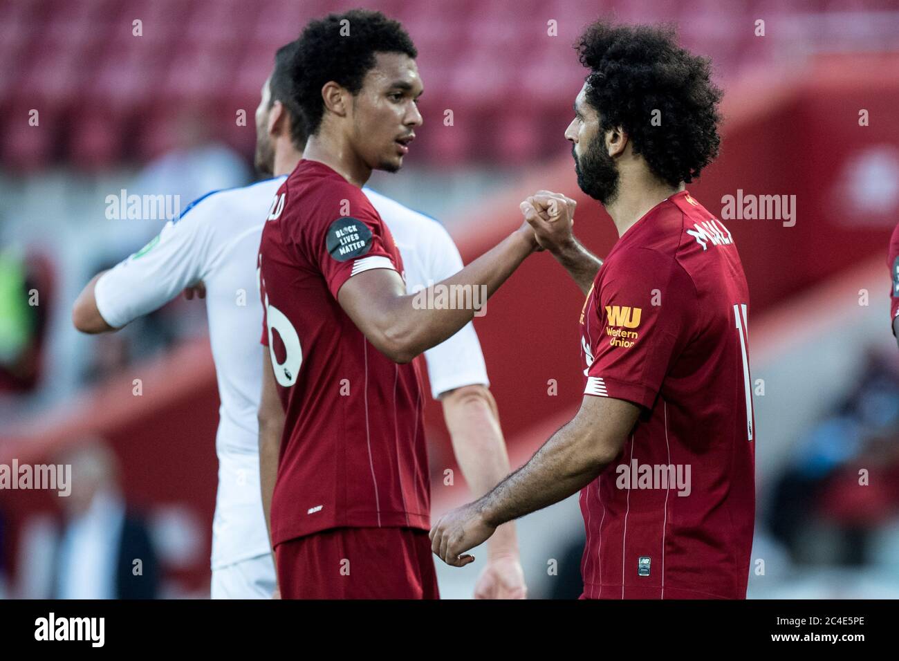 Premier League match between Liverpool FC and Crystal Palace at Anfield ...