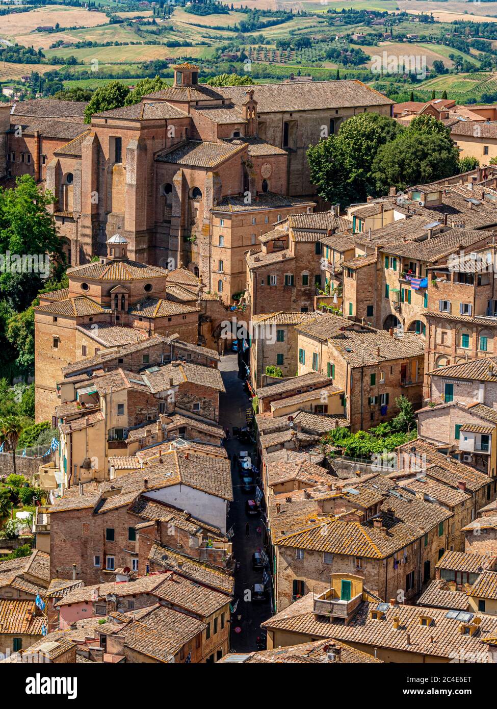 Aerial of congested housing hi-res stock photography and images - Alamy