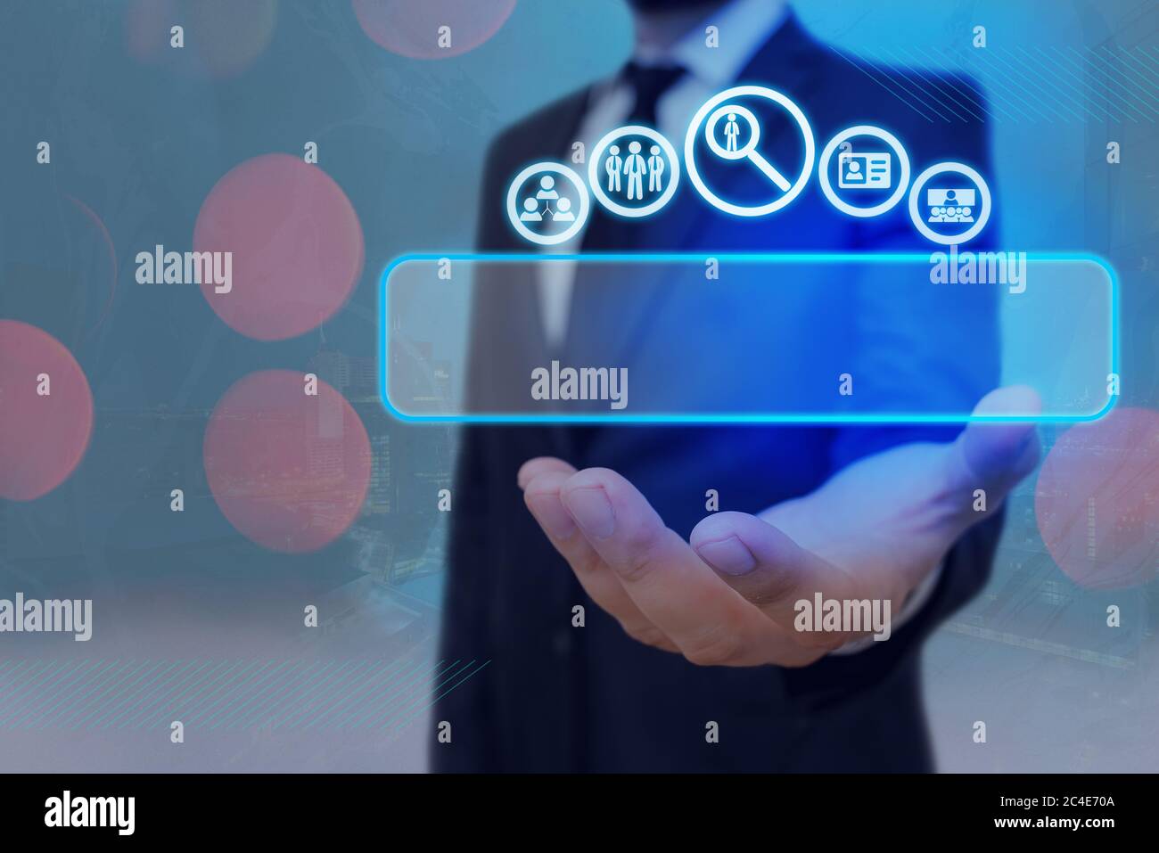 Information Digital Technology Network Connection Infographic Elements ...