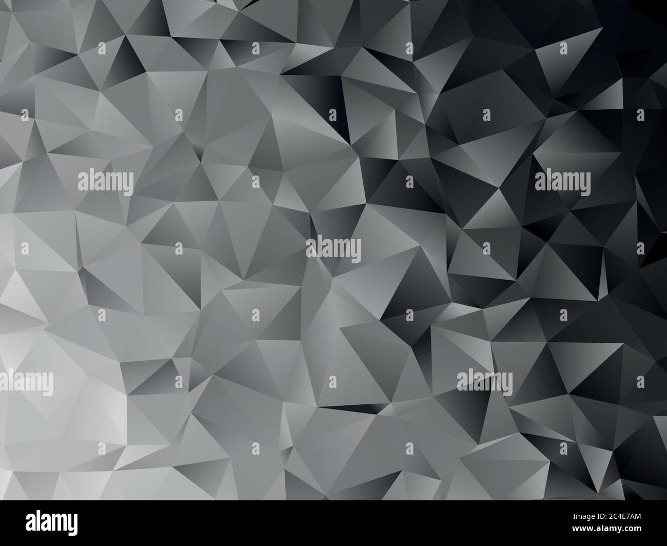 Shades of grey low poly background. Geometric vector illustration ...