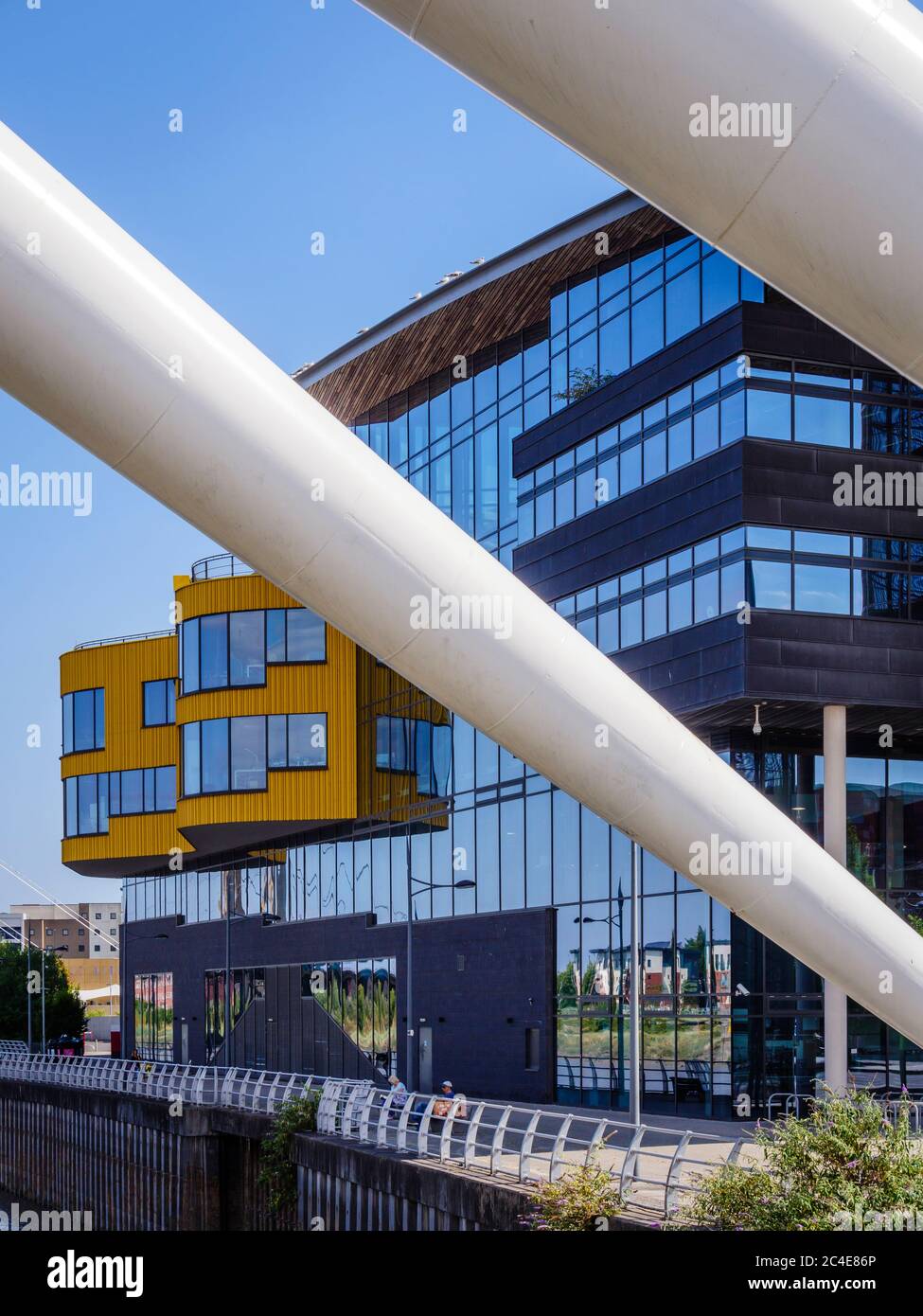 University of South Wales Newport Gwent Wales Stock Photo - Alamy