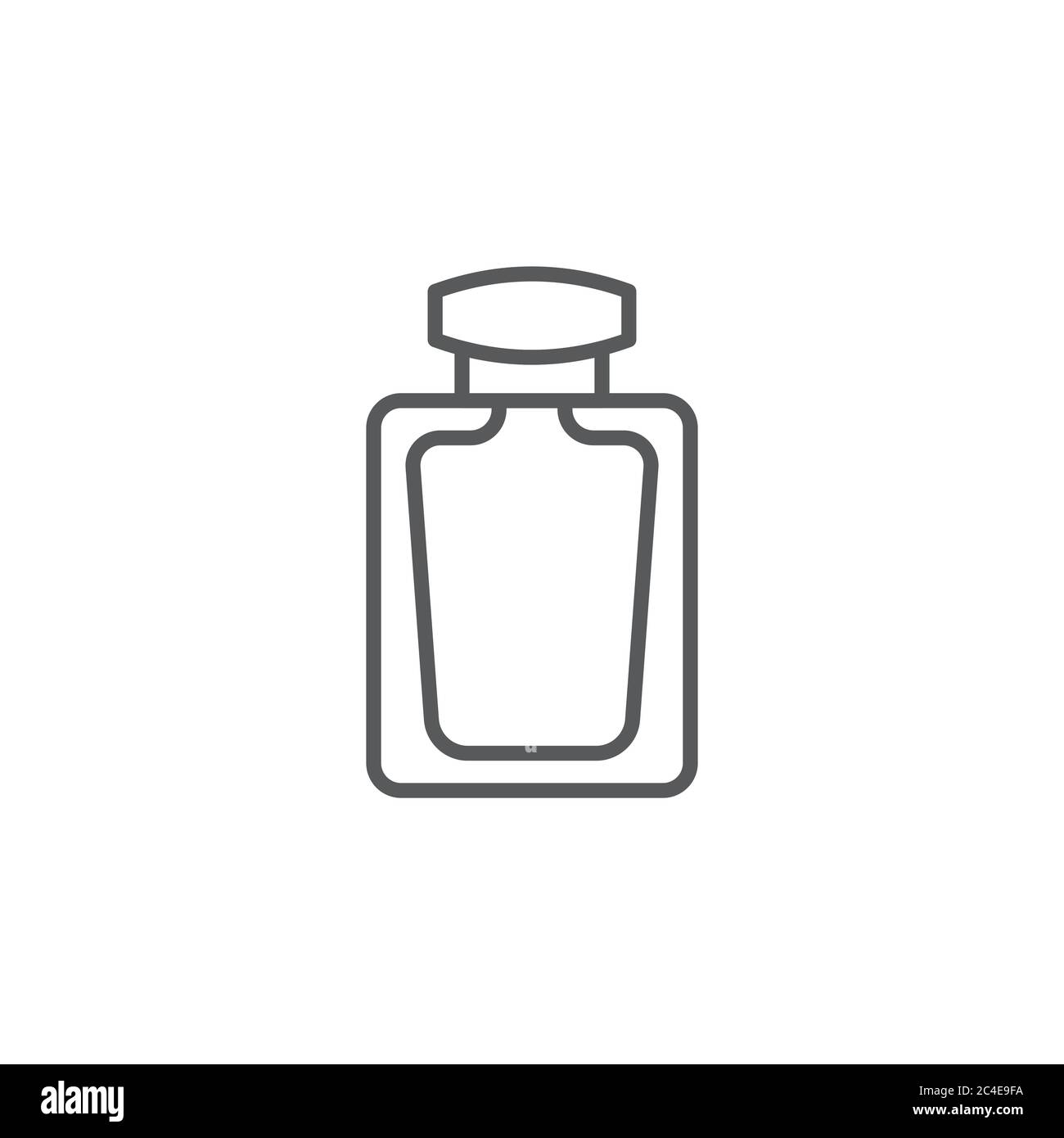 Perfume vector icon symbol isolated on white background Stock Vector ...