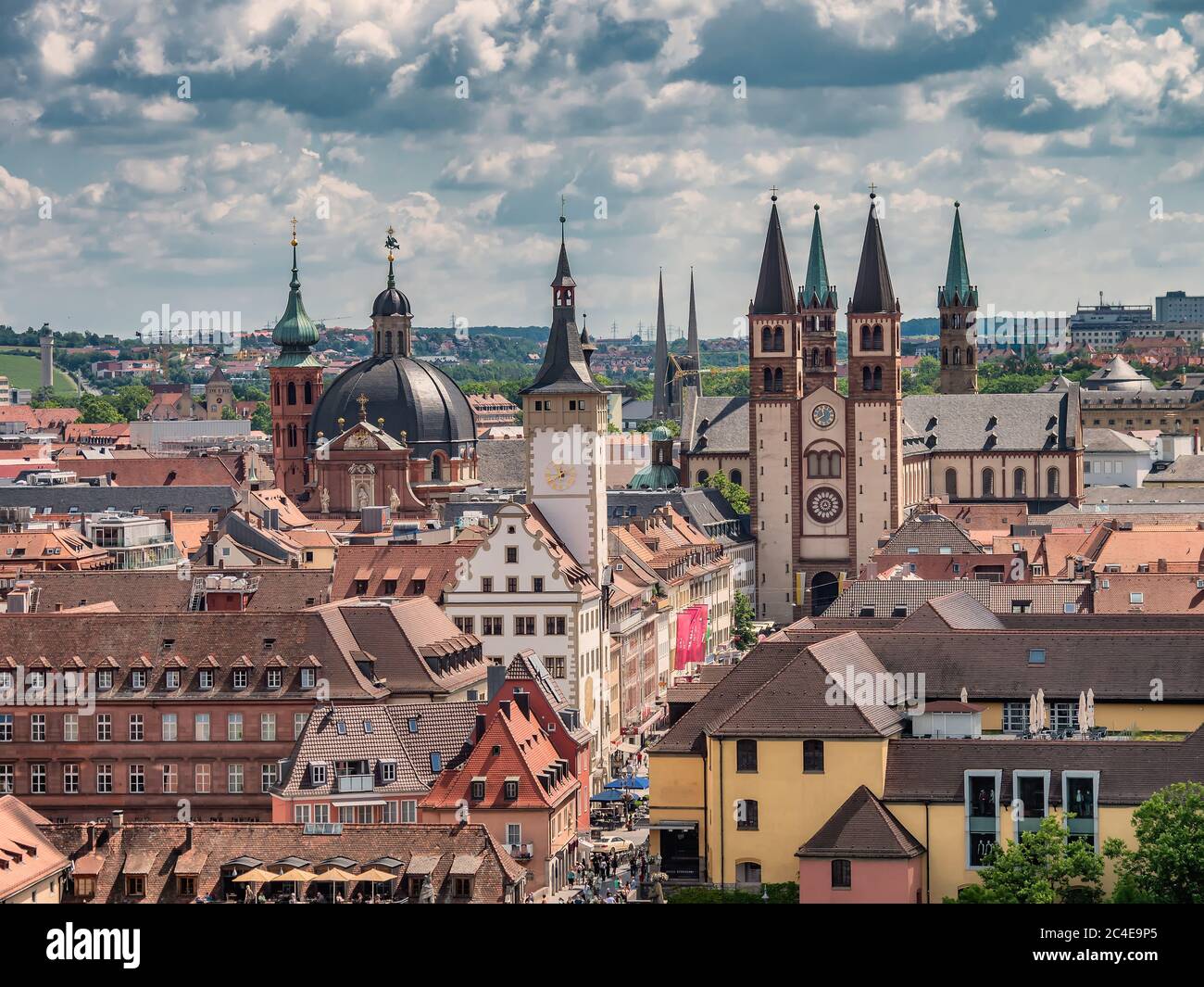 Germany franconia wurzburg view hi-res stock photography and images - Alamy