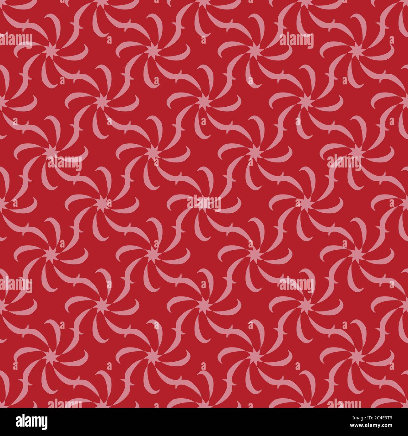Pink pattern on red seamless background Stock Vector Image & Art - Alamy
