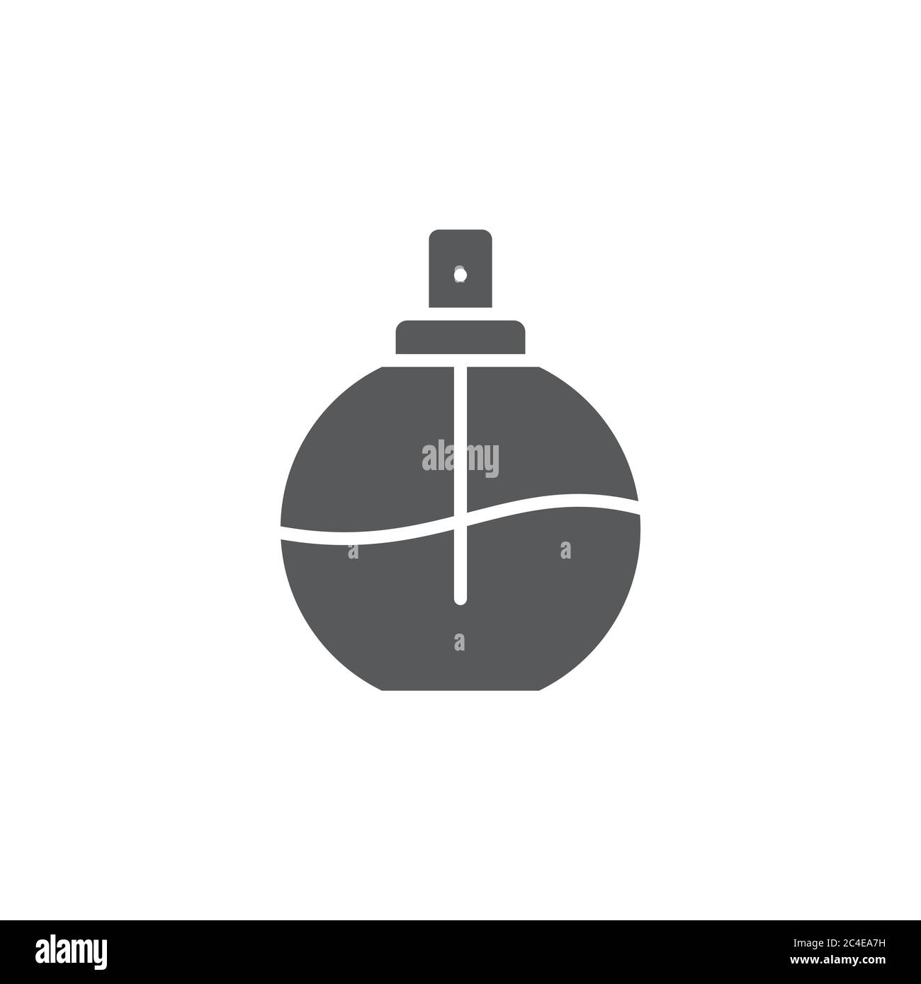 Perfume vector icon symbol isolated on white background Stock Vector ...