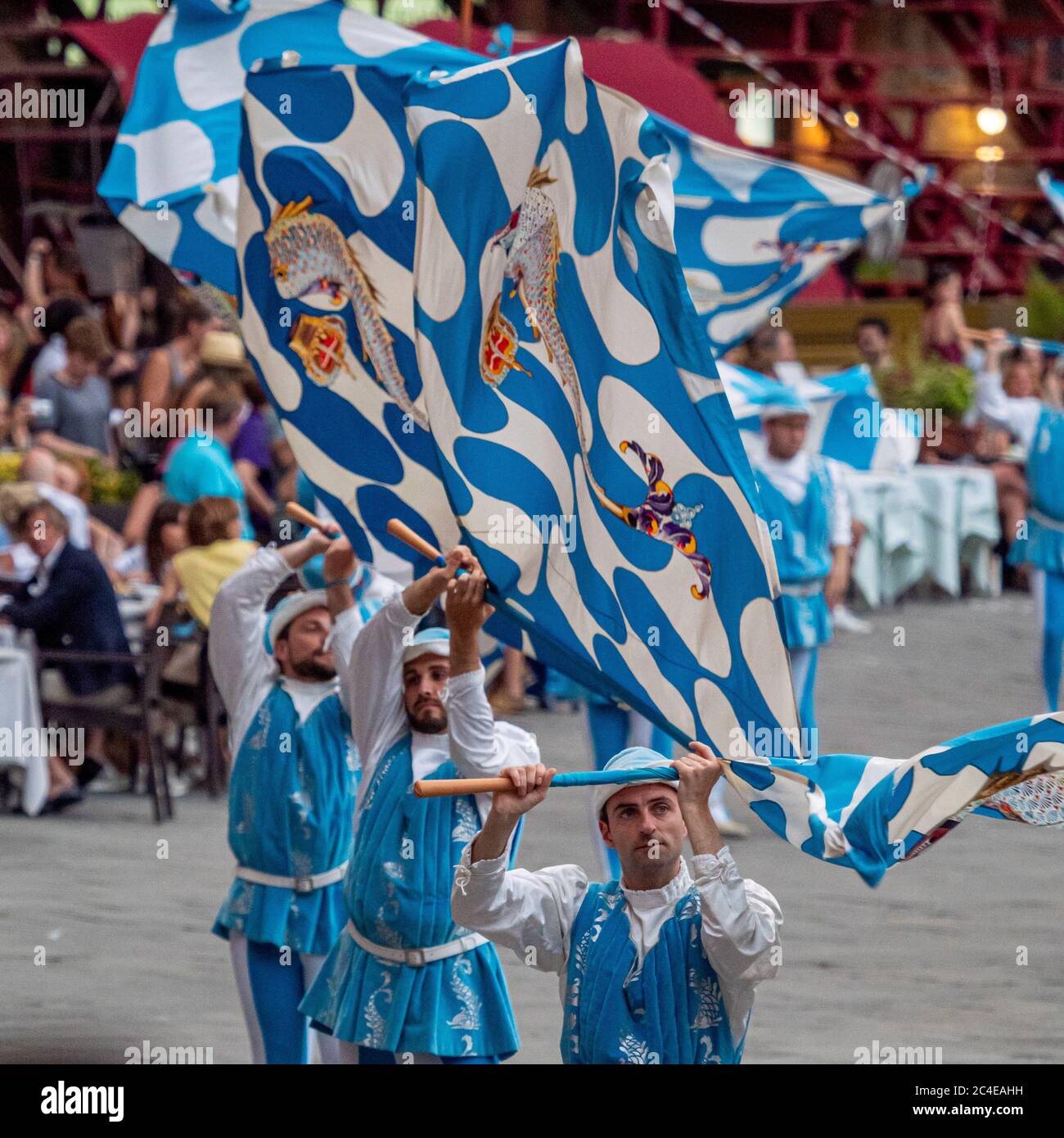 Palio Siena Flag High Resolution Stock Photography and Images - Alamy