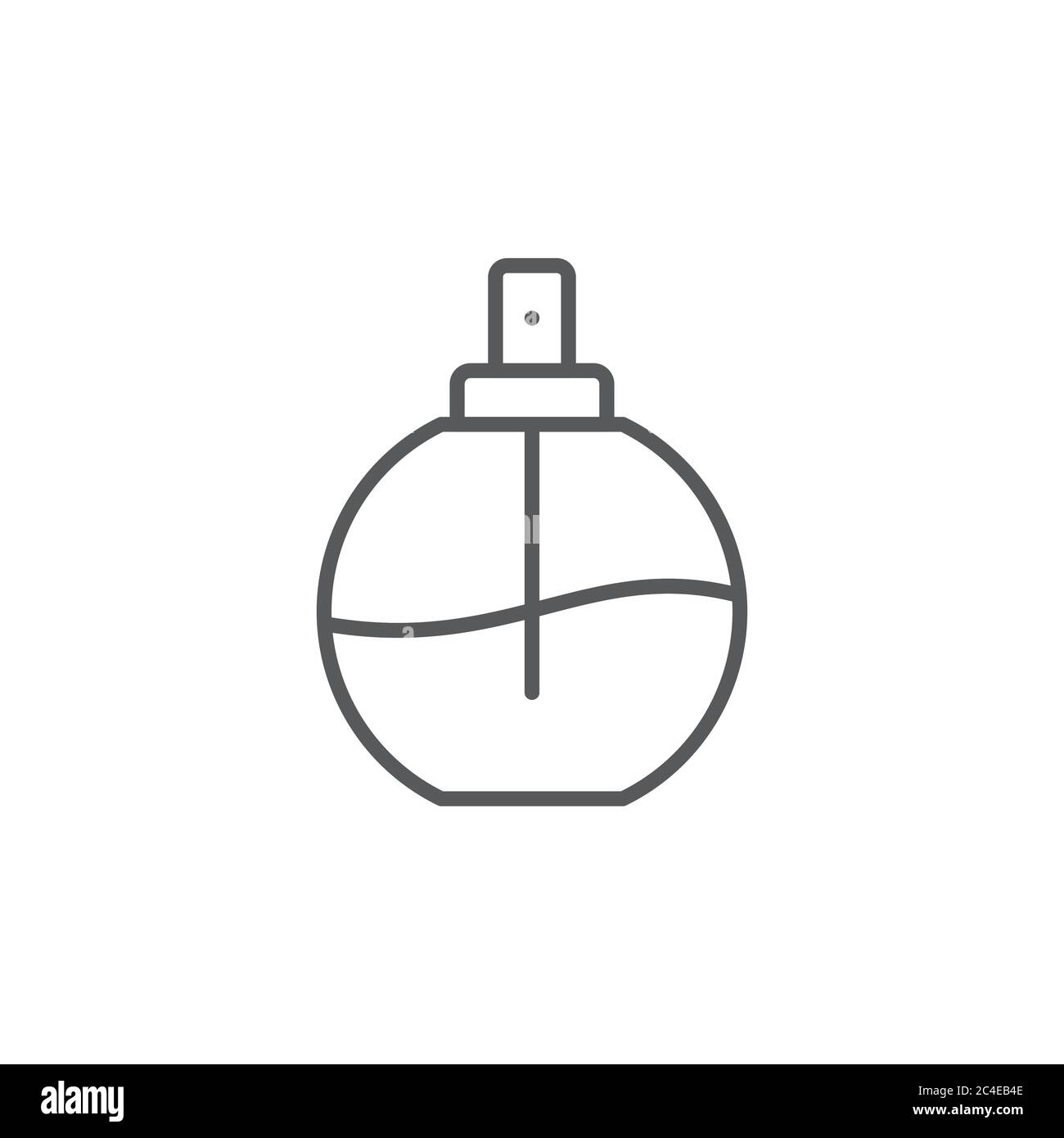 Perfume vector icon symbol isolated on white background Stock Vector ...
