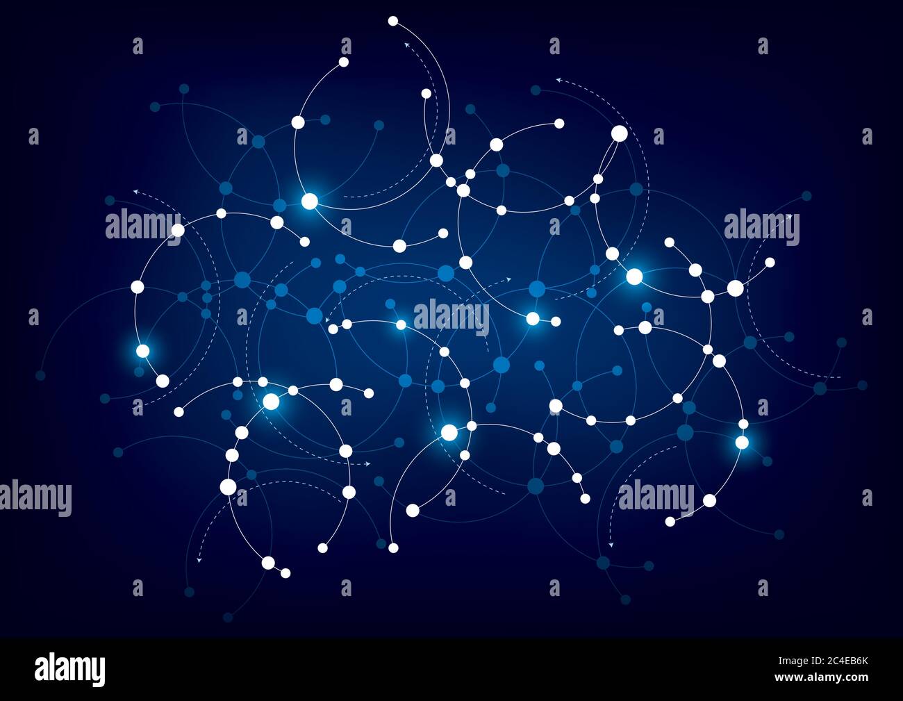 An abstract networking background Stock Vector Image & Art - Alamy