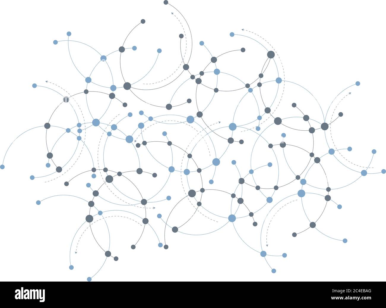 An abstract networking background Stock Vector Image & Art - Alamy