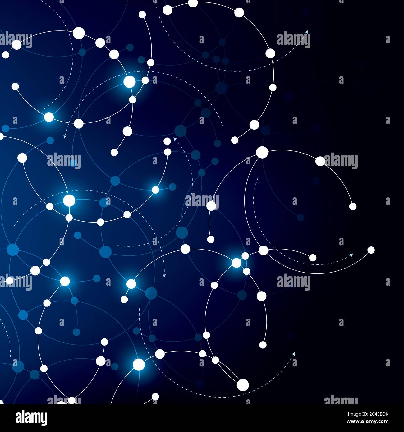 An abstract networking background Stock Vector Image & Art - Alamy