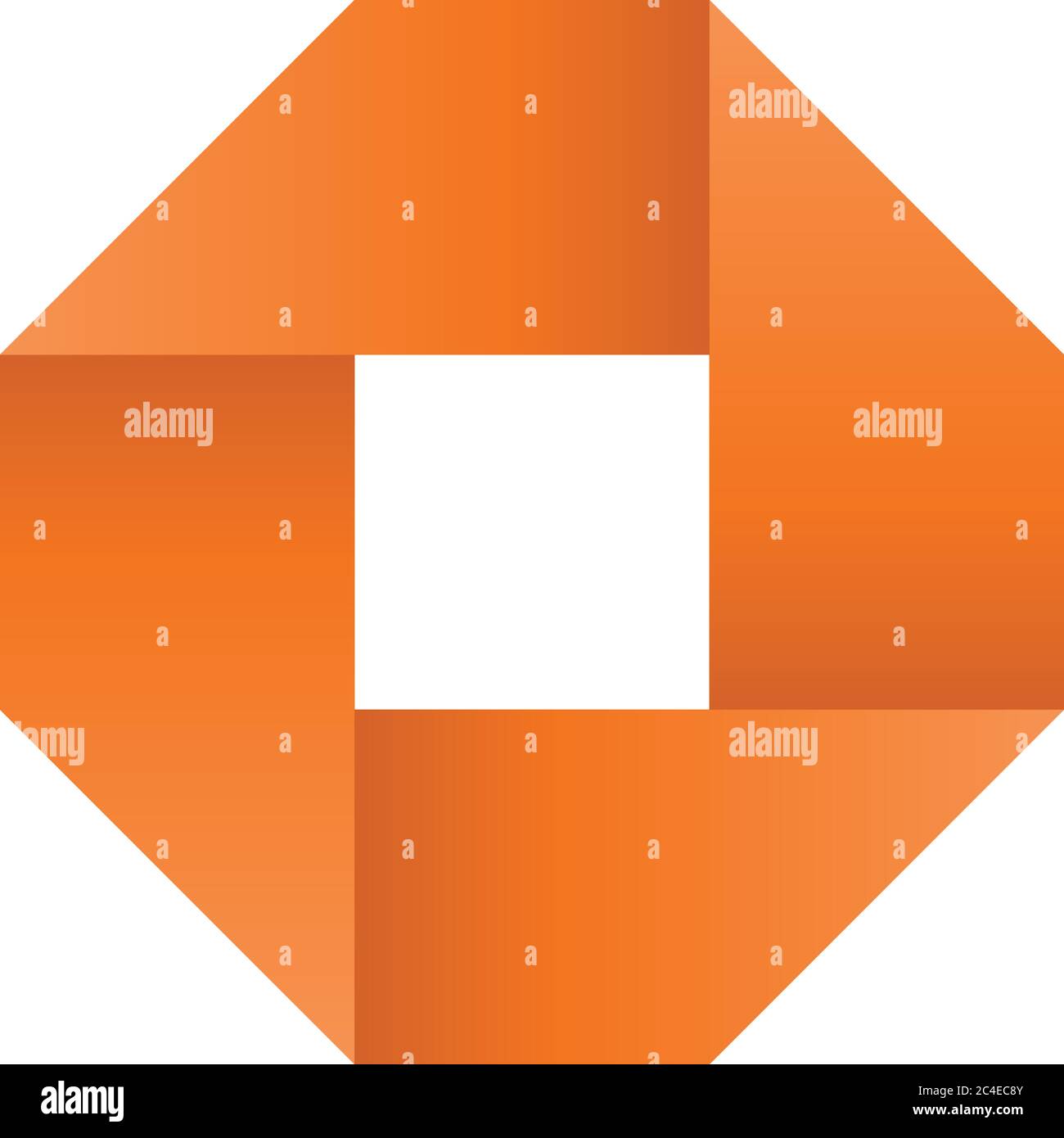 Folded into a cube Stock Vector Images - Alamy