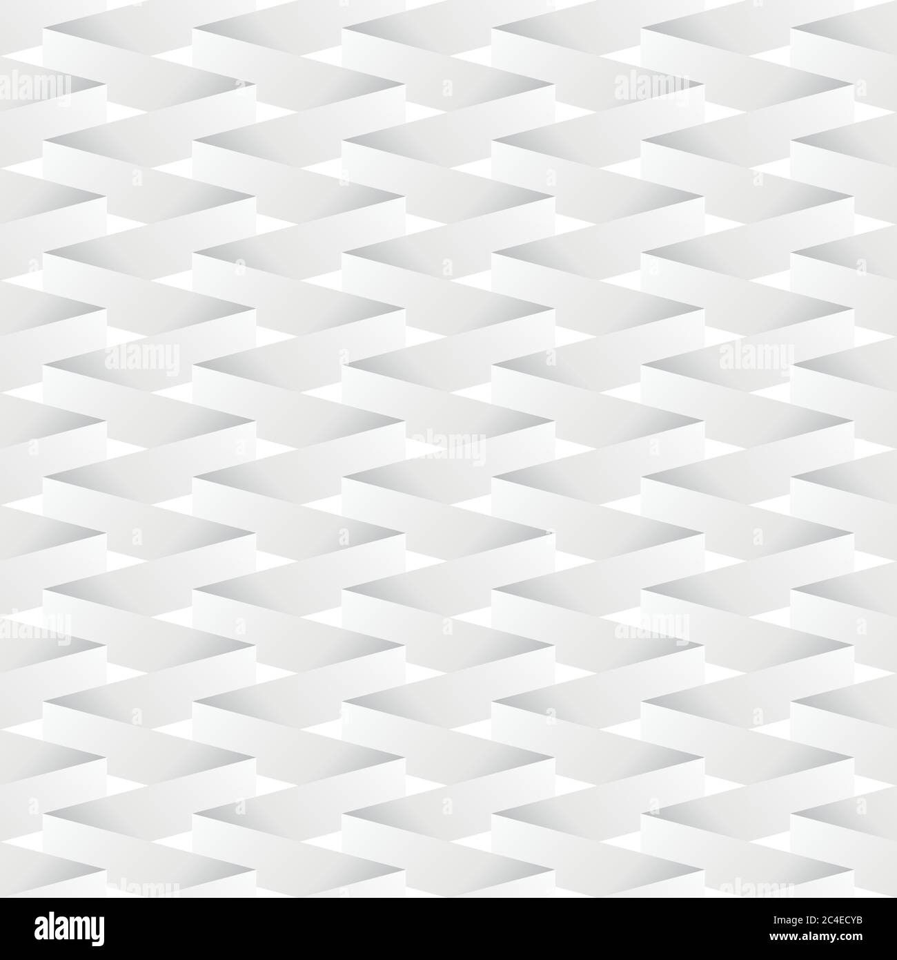 Paper ribbon seamless pattern. Grey vector illustration Stock Vector ...