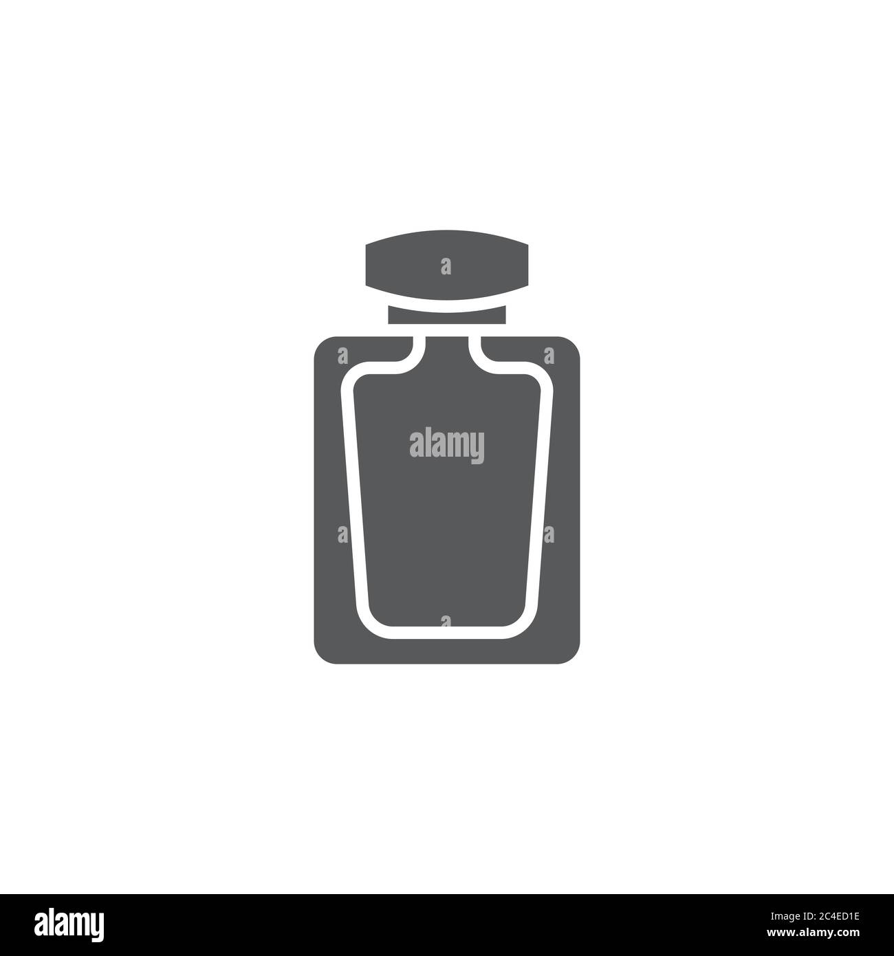 Perfume vector icon symbol isolated on white background Stock Vector ...