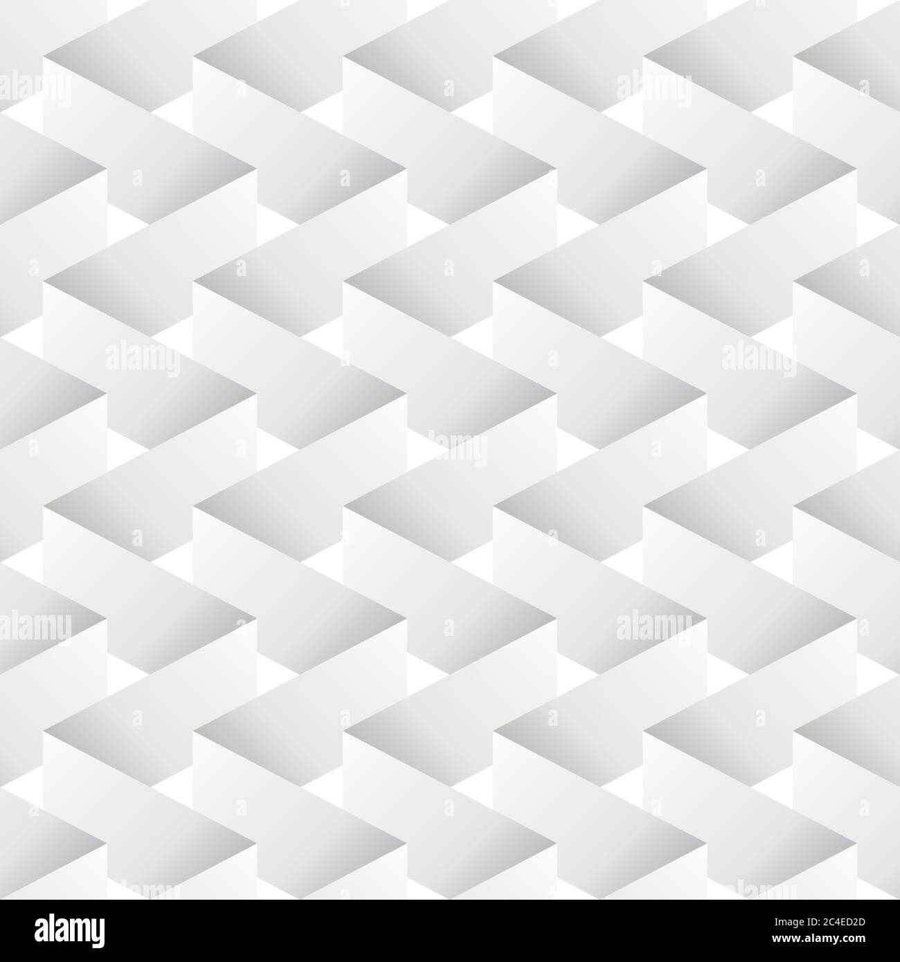 Paper ribbon seamless pattern. Grey vector illustration Stock Vector ...