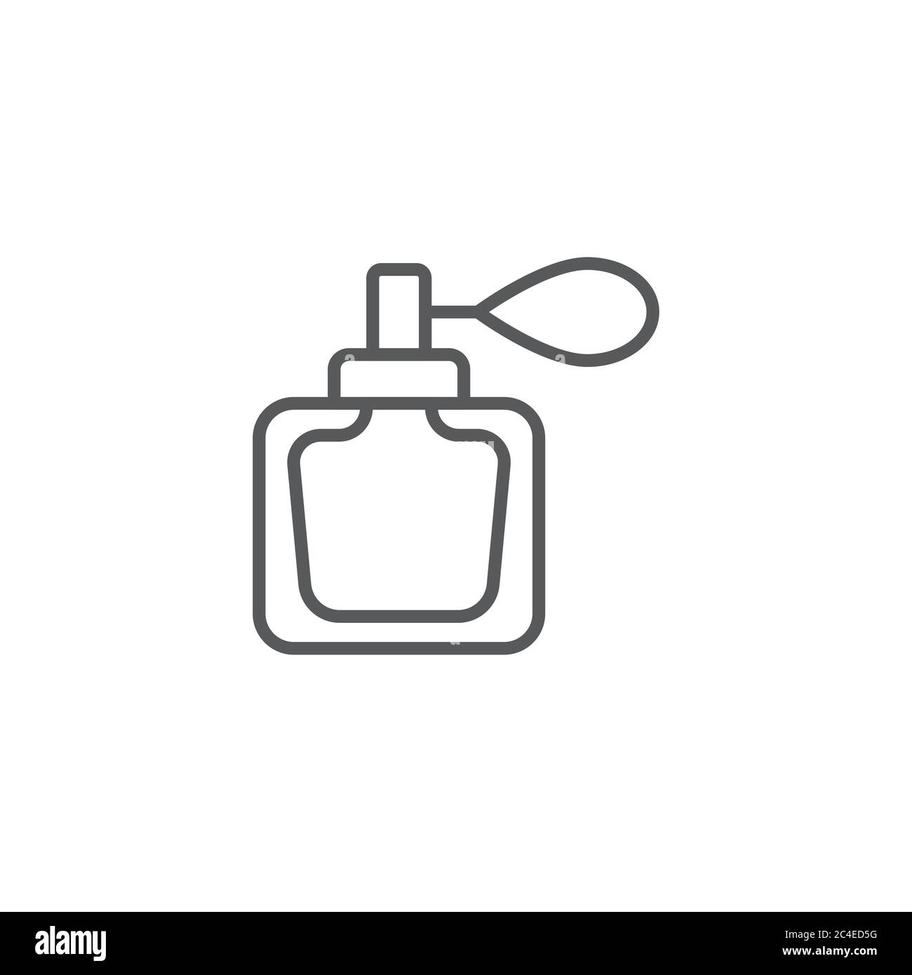 Perfume vector icon symbol isolated on white background Stock Vector ...