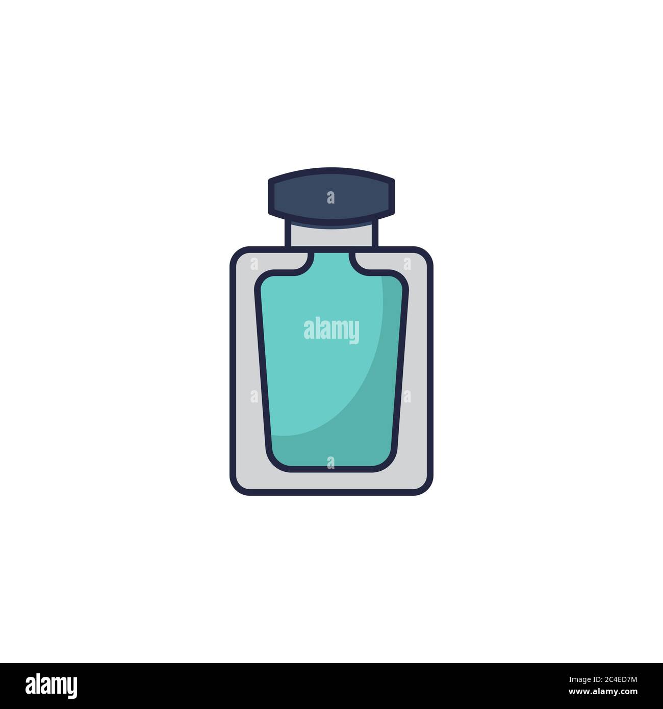 Perfume vector icon symbol isolated on white background Stock Vector ...