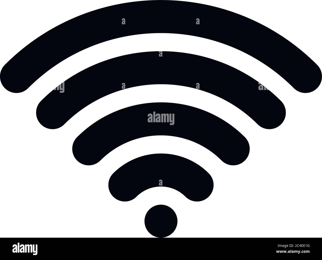 Wifi symbol Stock Vector Images - Alamy