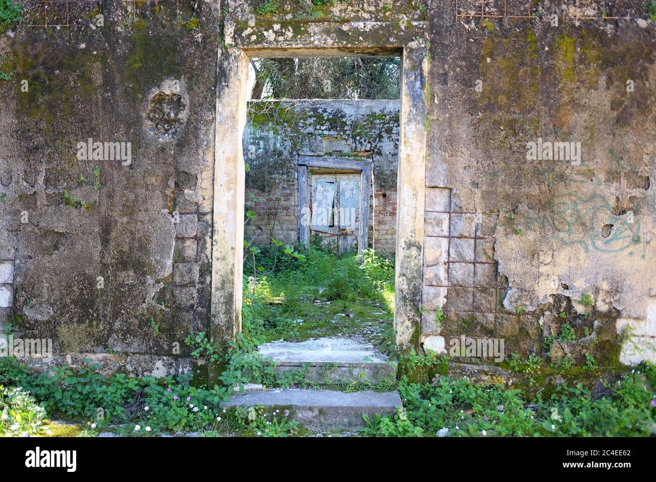 Mon repos corfu hi-res stock photography and images - Alamy