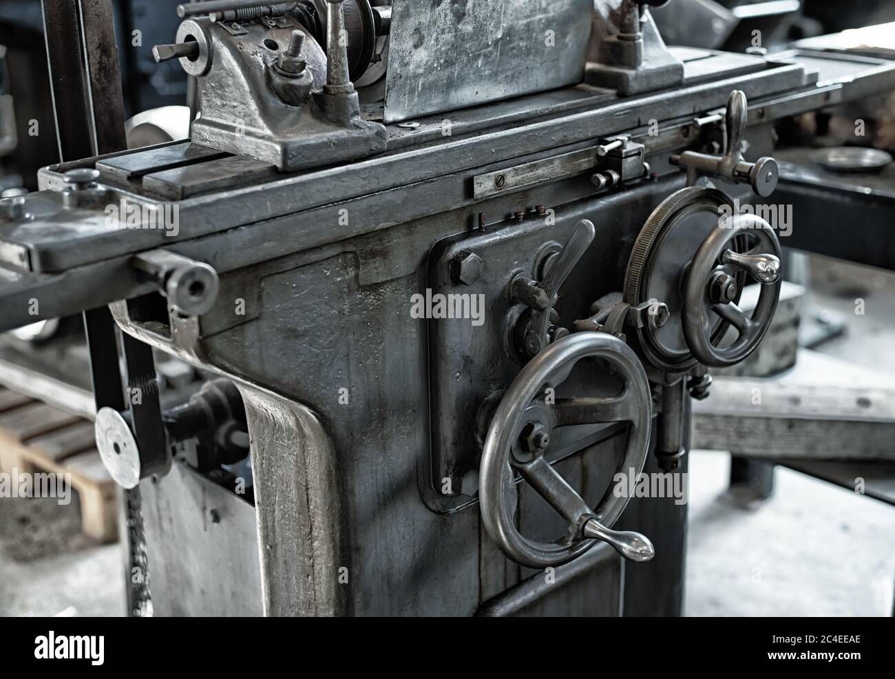 Tool room lathe hi-res stock photography and images - Alamy