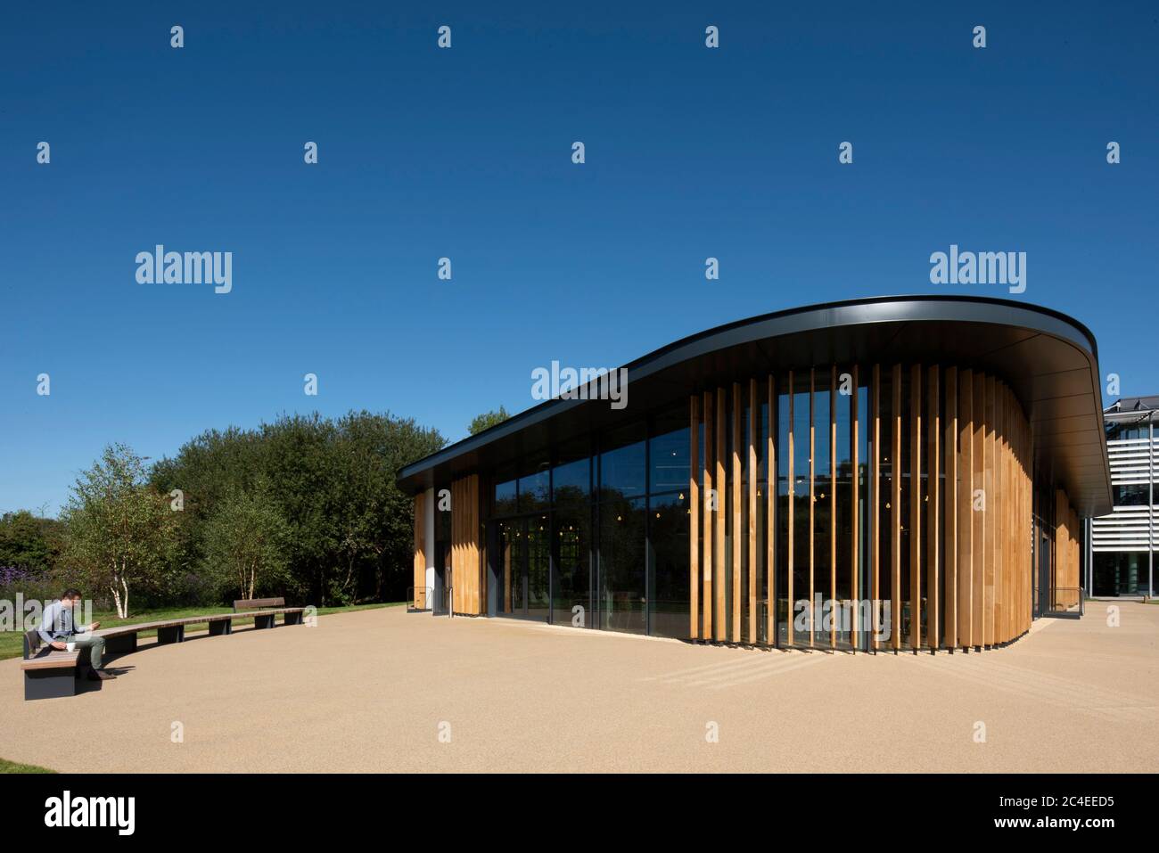 General view of western elevation. The Clubhouse, Uxbridge Business ...