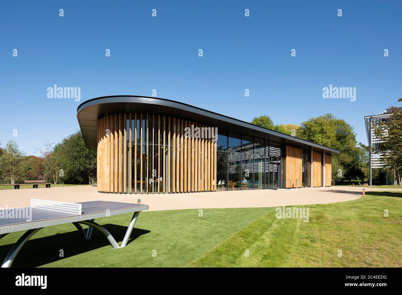 General view of the Clubhouse. The Clubhouse, Uxbridge Business Park ...