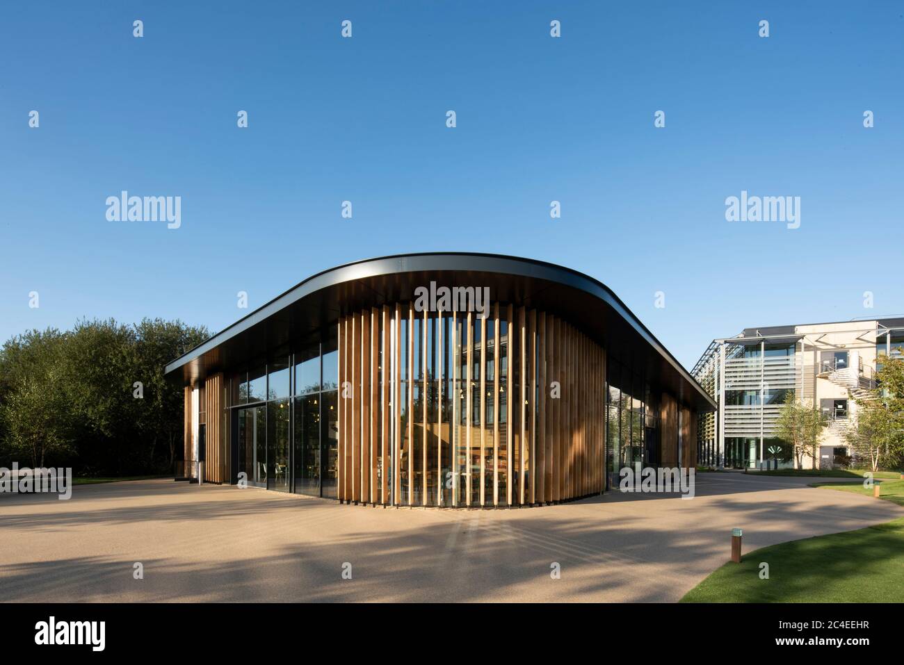 General view of the Clubhouse. The Clubhouse, Uxbridge Business Park ...