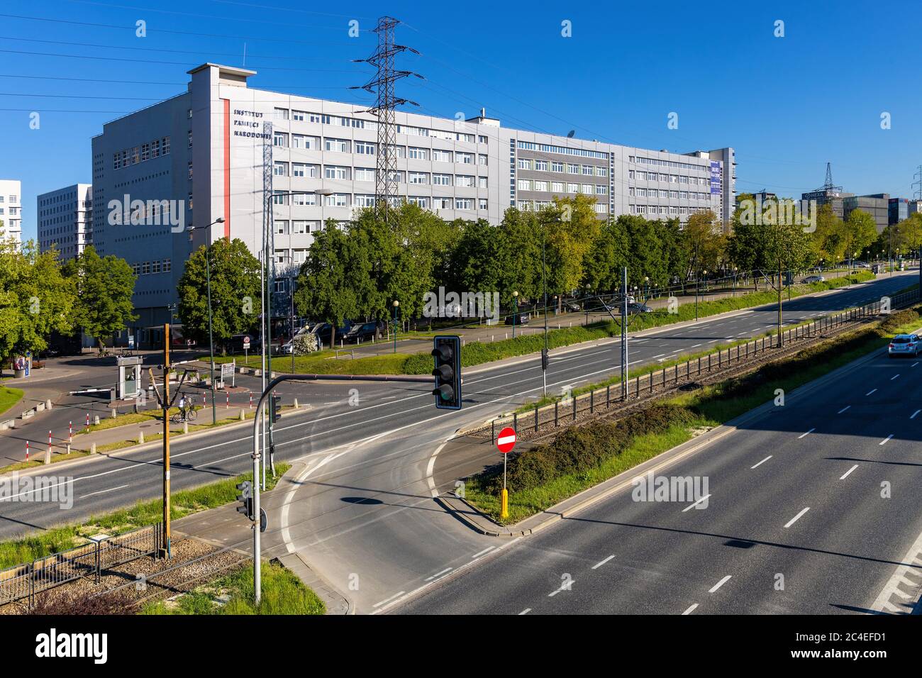 Warsaw, Mazovia / Poland - 2020/05/21: Empark Mokotow Business Park ...