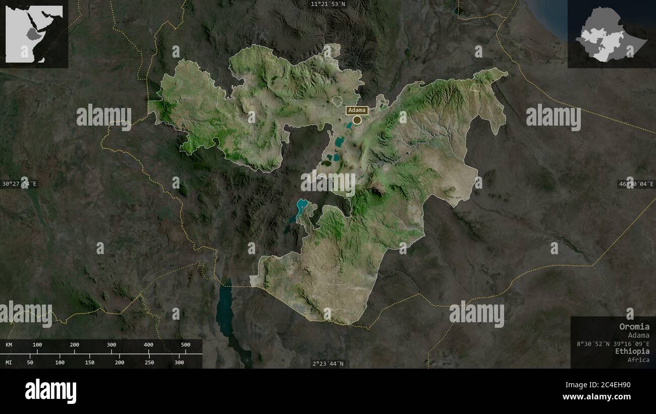 Outline map of oromia hi-res stock photography and images - Alamy