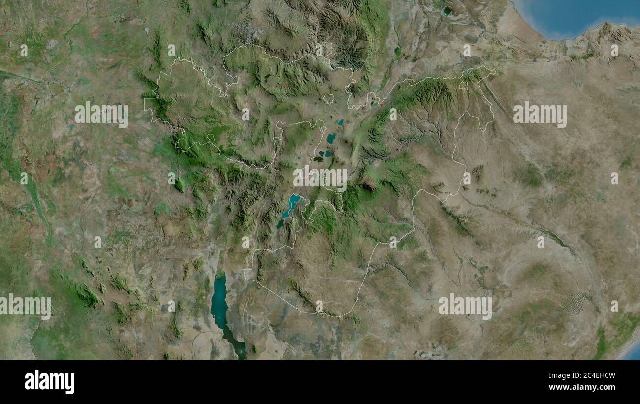 Oromia map hi-res stock photography and images - Alamy
