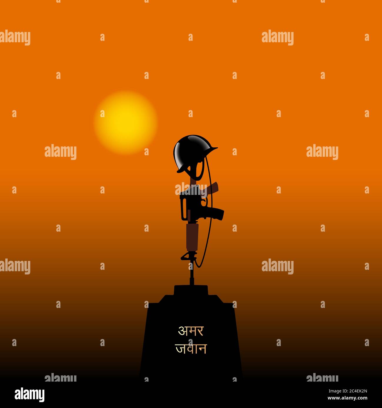 Vector Illustration of Shaheed Diwas. Commemoration day. Martyr's Day ...