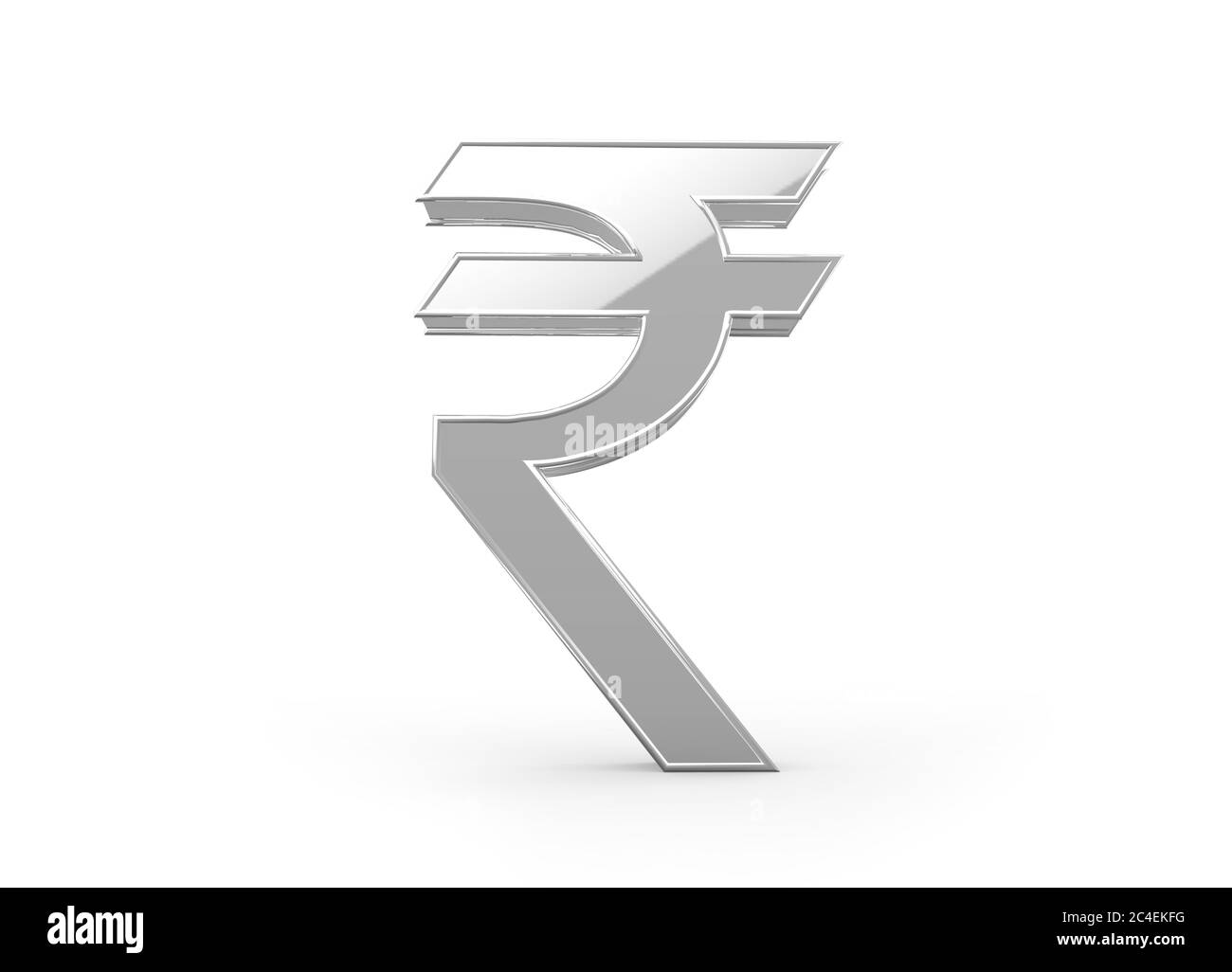 Indian rupee symbol 3d rendering hi-res stock photography and images ...