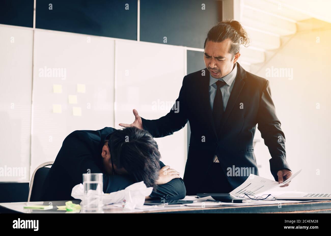 Reprimanding hi-res stock photography and images - Alamy