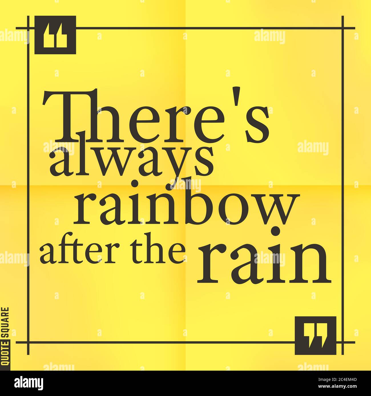 Quote Motivational Square. Inspirational Quote. Text Speech Bubble ...