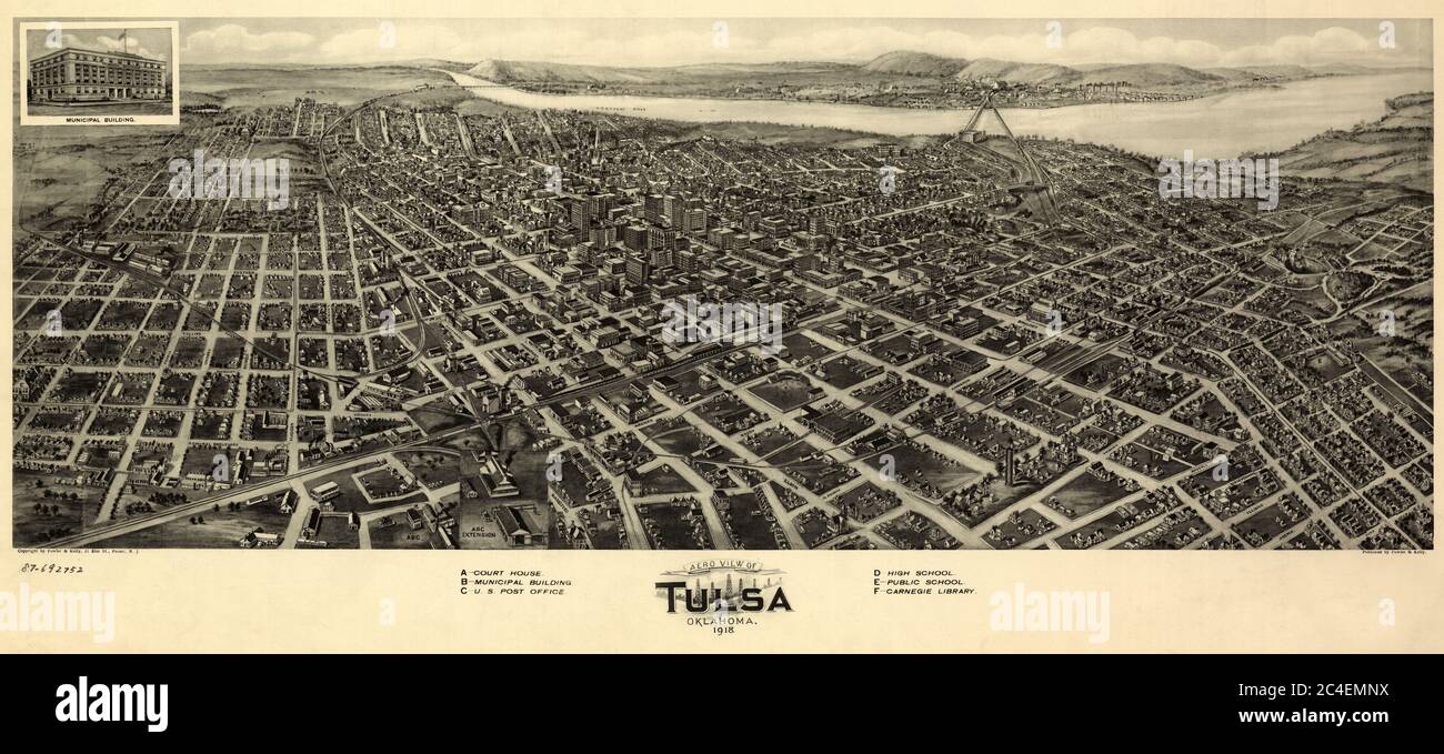 Tulsa oklahoma 1910s hi-res stock photography and images - Alamy