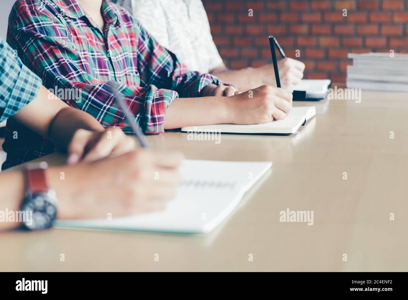 Diverse students studying uniform hi-res stock photography and images ...