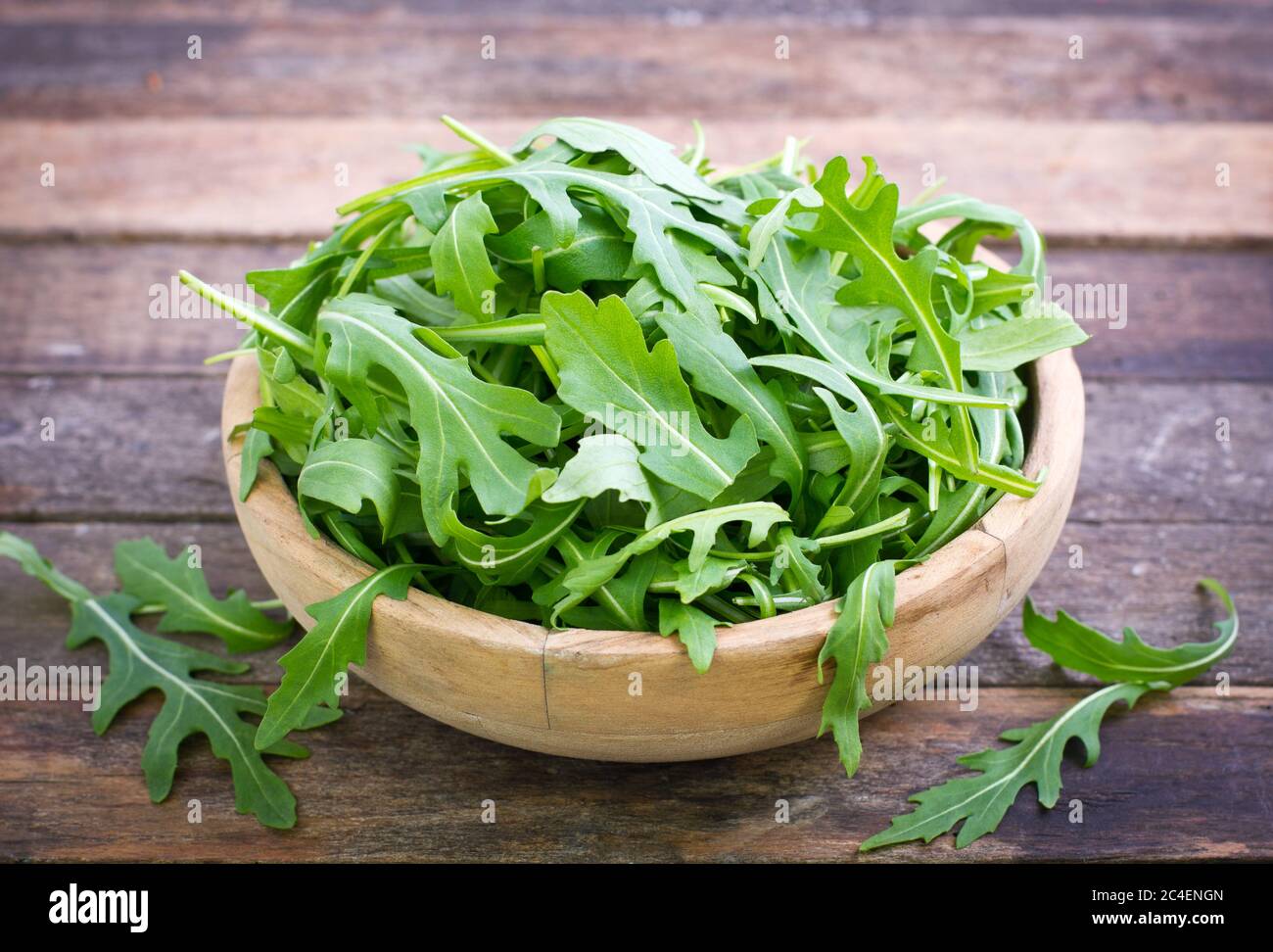 Fresh arugula salad Stock Photo - Alamy