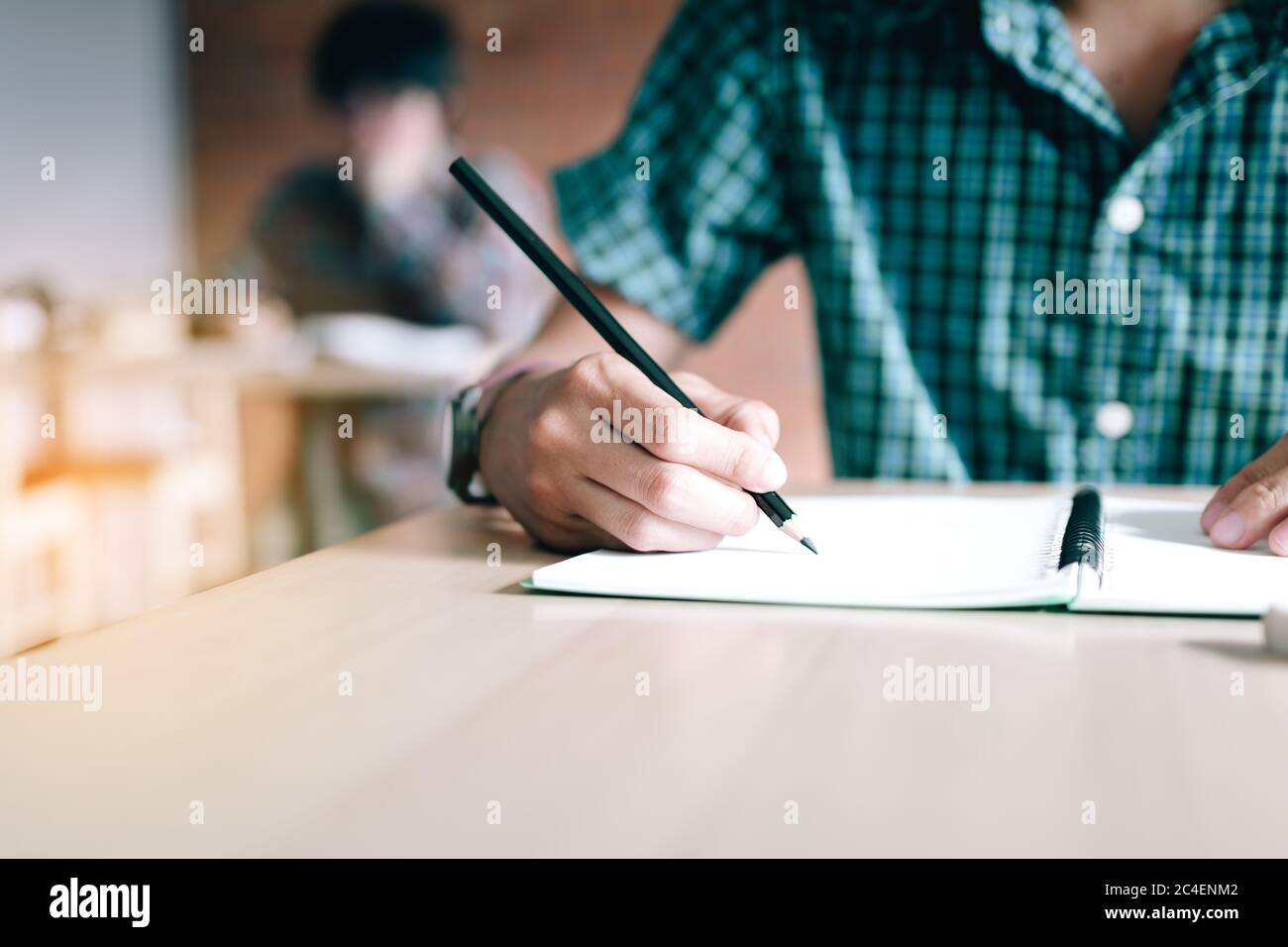 Student journal classroom hi-res stock photography and images - Alamy