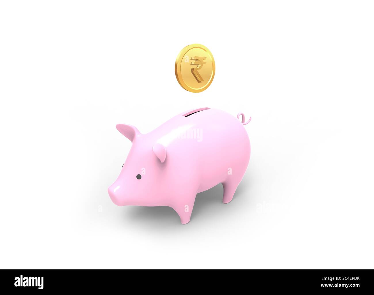 Euro Coin Indian Rupee Bank High Resolution Stock Photography and ...