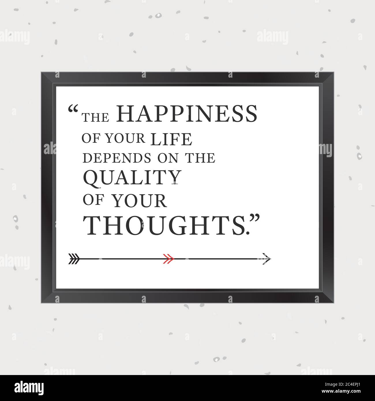 Quote Motivational Square. Inspirational Quote. The happiness of your ...